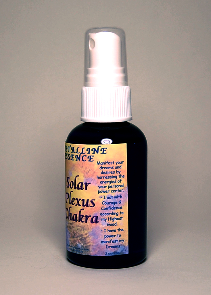 SOLAR PLEXUS CHAKRA SPRAY – Crystalline Essence